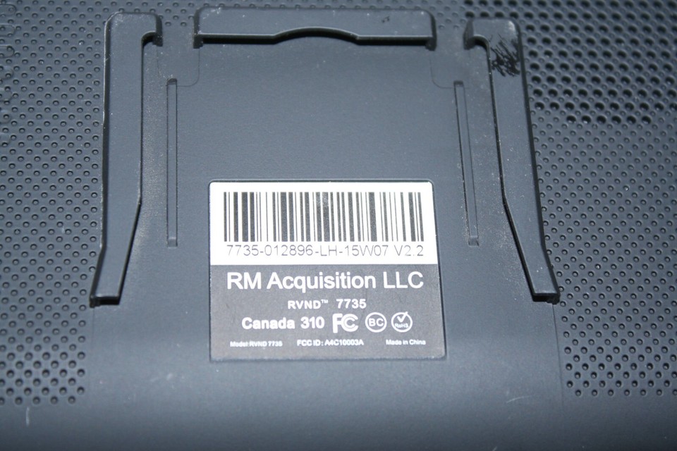 RAND MCNALLY RVND-7735 GOOD SAM RV GPS Navigation- Works | eBay