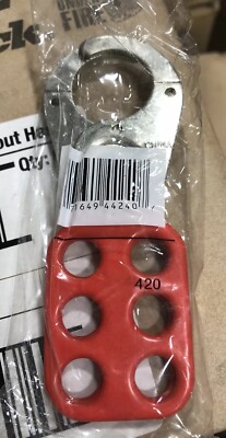 Master Lock - 420 Steel Lockout Hasp, 1" Jaw Clearance | eBay