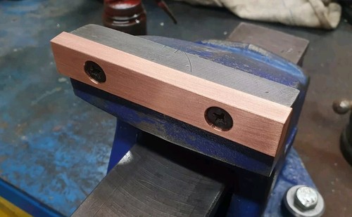 Copper soft jaws for Record Woden bench vice | eBay UK