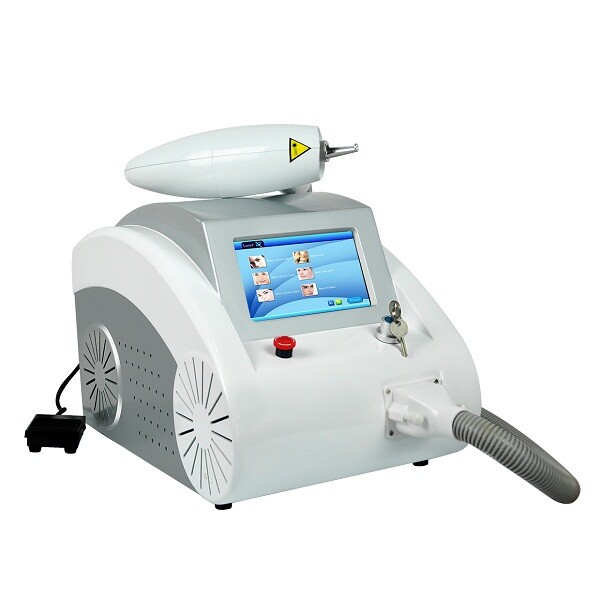 Q Switched Tattoo Removal Machine ND Yag Laser Eyebrow Pigment Removal ...