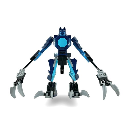 LEGO NINJAGO WOLF MECH Building Parts & Wolf Mask Warrior Minifigure ...