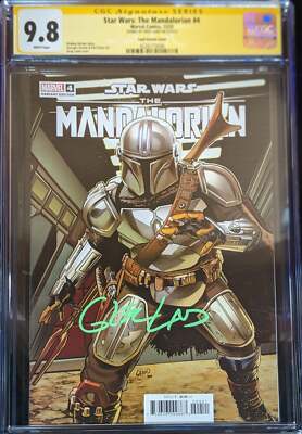 Star Wars Mandalorian #4 Greg Land Cover 1:50 CGC 9.8 Signed | eBay