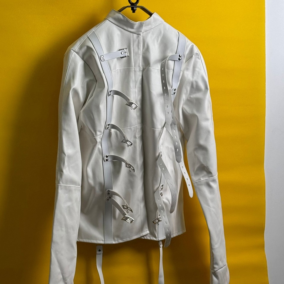 Asylum Straitjacket Straight Jacket Costume Body Harness Armbinder ...