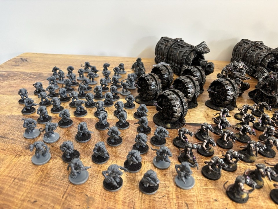 Mantic Firefight - Large Veer-Myn Army (some Painted) | eBay