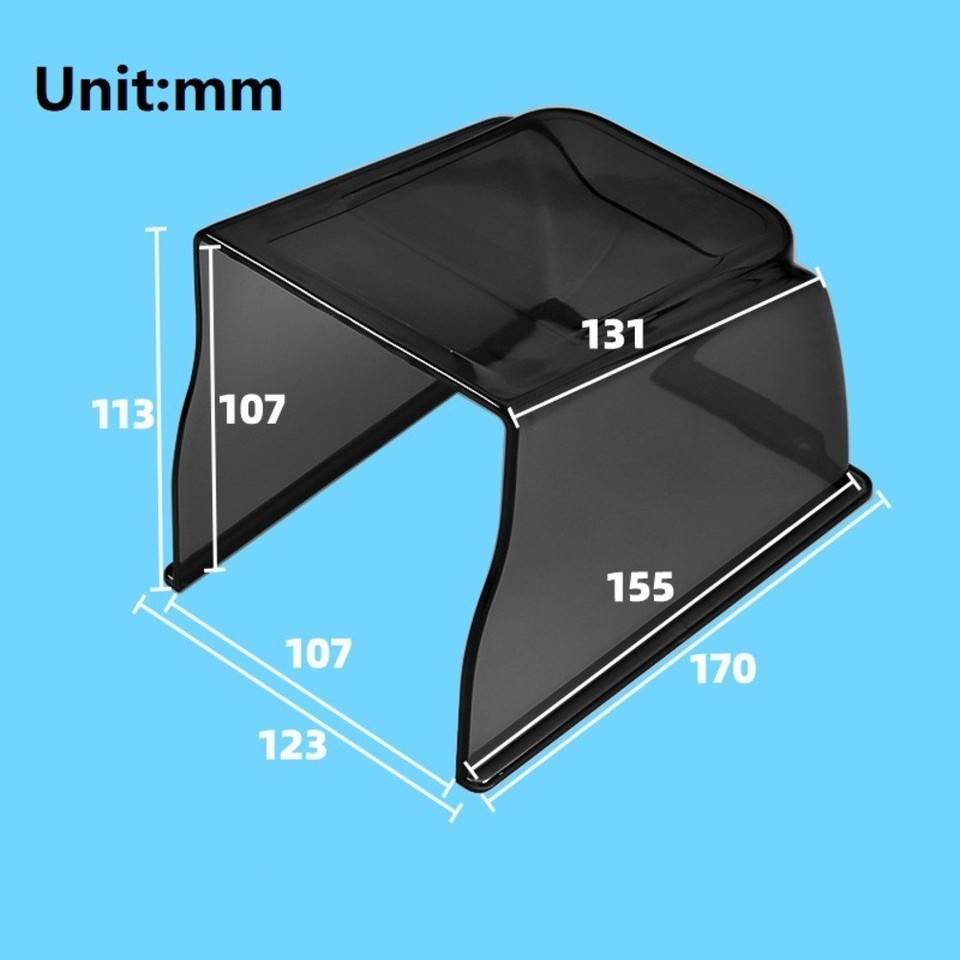 PC Rain Shield for Outdoor Doorbell Security System and Biometric ...