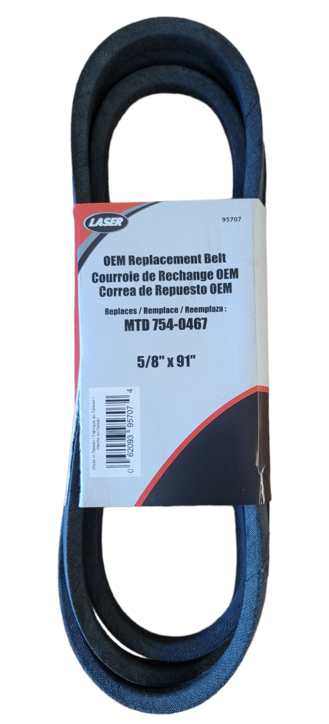 2 Variable Speed Drive Belts for MTD 754-0467 754-0468 954-0467 954 ...