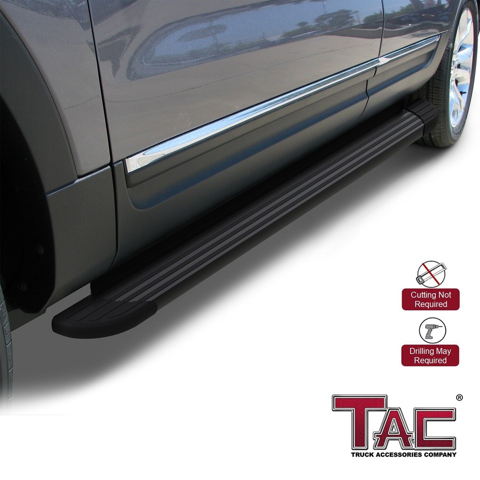 For 2011-2019 Ford Explorer 6" Black Aluminum Running Boards Side Steps ...