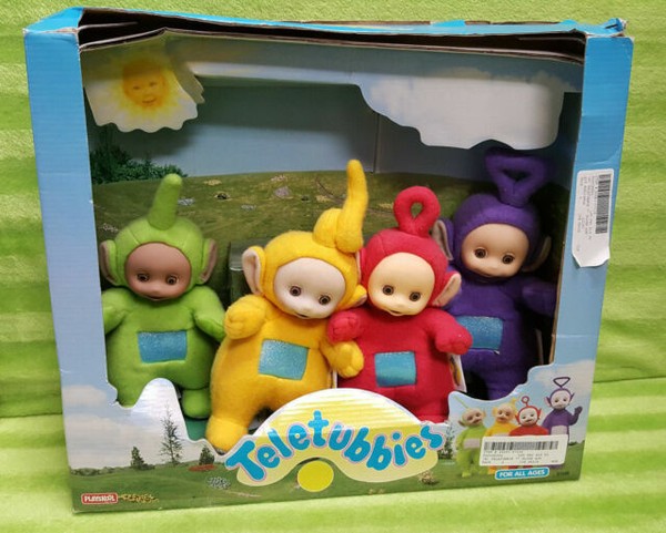 1998 Playskool Ragdoll Teletubbies Set of 4 Plush Toys for sale online ...