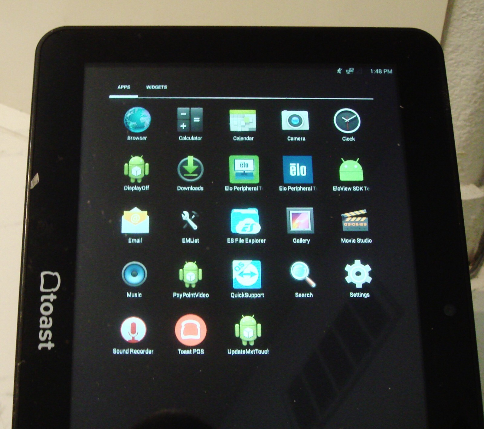 TOAST POS MSM8960 Elo System Workstation Tablet touchscreen | eBay
