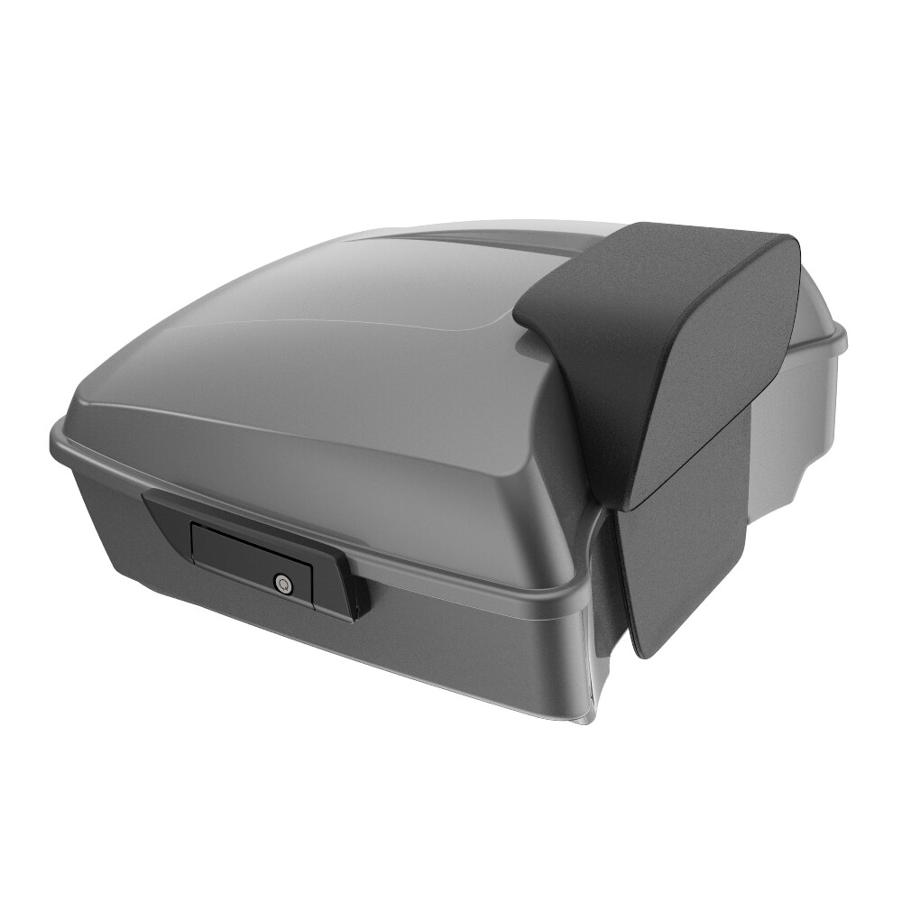 Charcoal Pearl Chopped Tour Pack Pak Luggage For Harley FLHR FLHXS ...