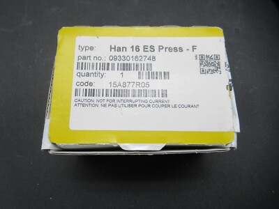 Harting Han 16ES Press HMC Socket insert 09332162748 | eBay