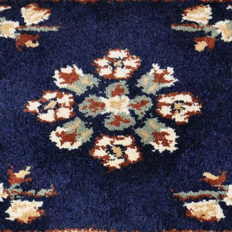 44"x22" Oriental Rectangle Wool Fire Resistant Fireplace Hearth Rug ...