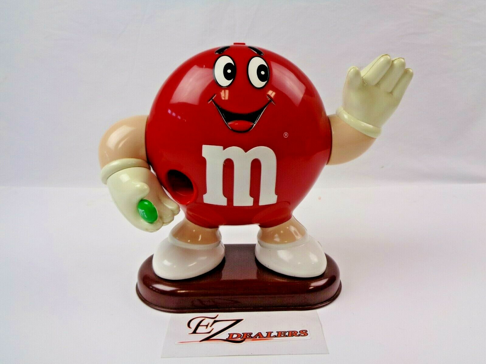 Smiling and Waving Red M&M Candy Dispenser | eBay