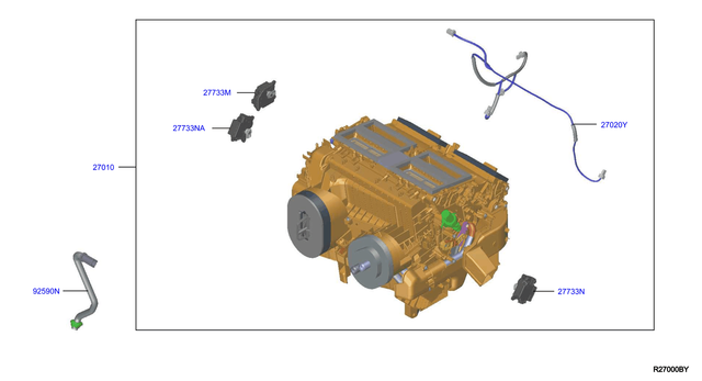 Nissan 277326RF0A HVAC Air Adjustment Control Motor for sale online | eBay