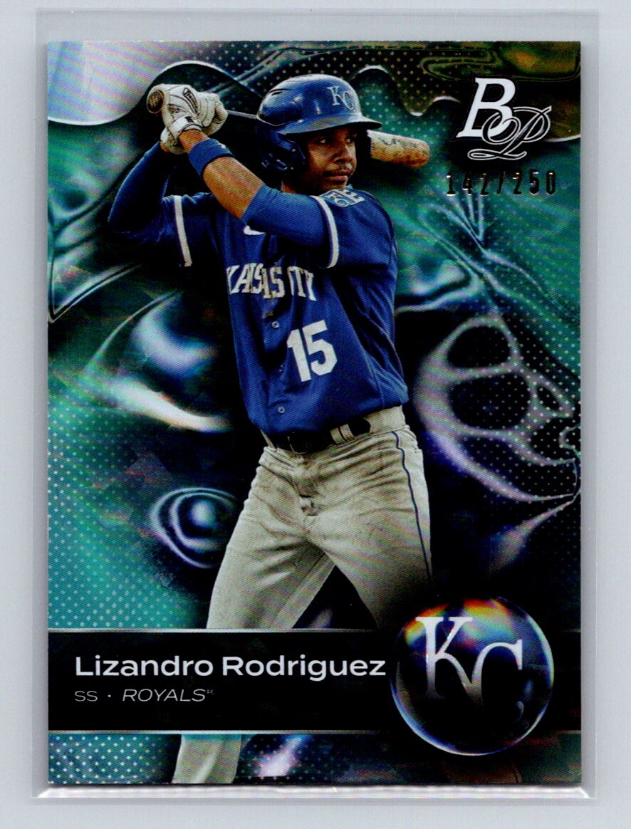 2023 Bowman Platinum - Top Prospects Aqua Ice Foil #TOP-64 Lizandro ...