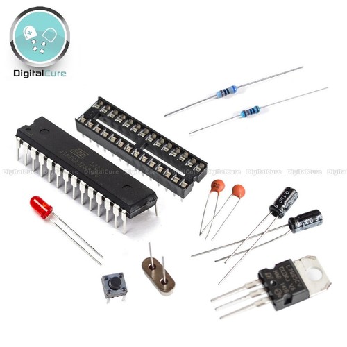 ATmega328P with UNO Bootloader 16MHz Crystal Capacitors Voltage ...