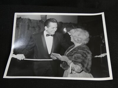 8"x10" B&W Celebrity Photo Picture John Conte The Man with the Golden ...