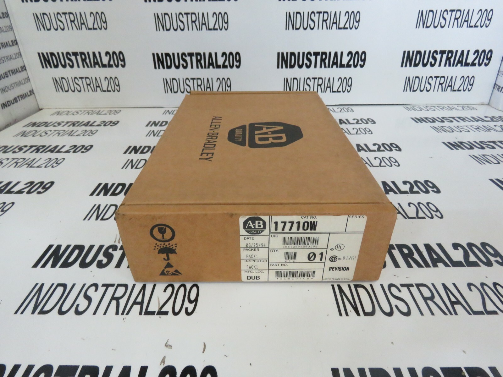ALLEN BRADLEY SELECTABLE CONTACT OUTPUT MODULE 1771-OW FACTORY SEALED ...