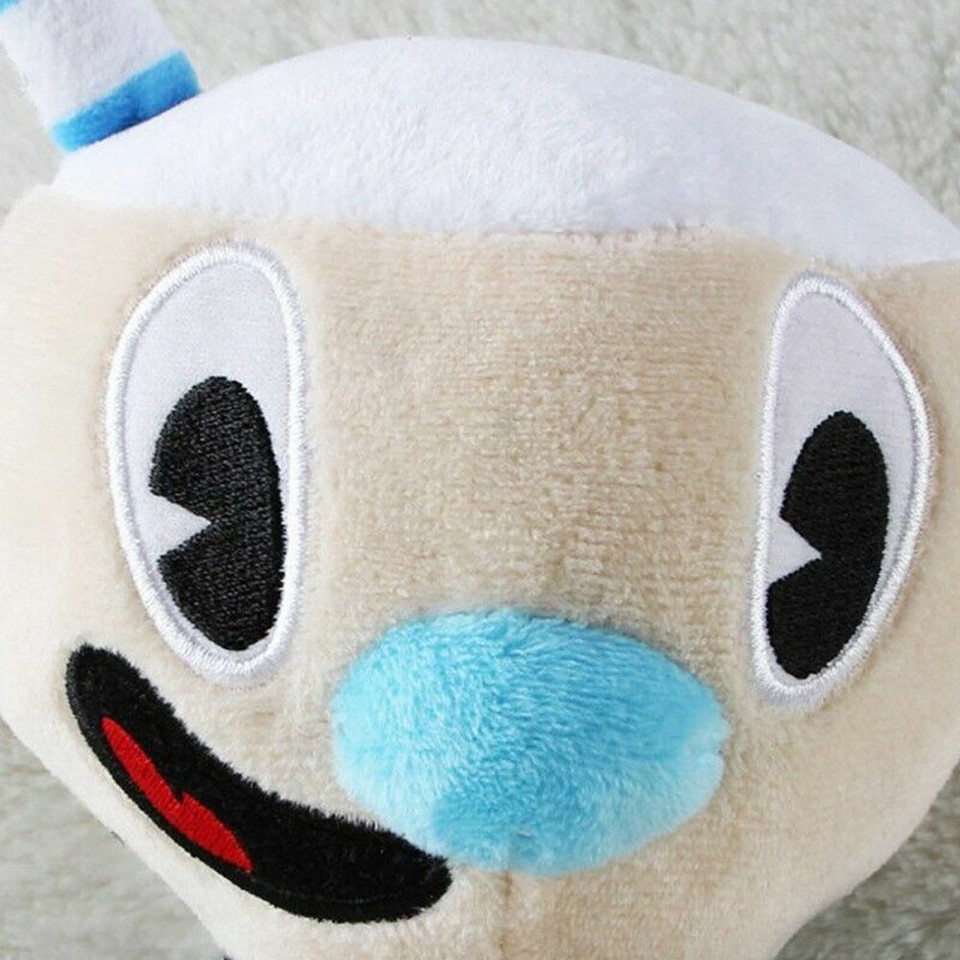 10'' Cuphead Game Plush Doll Cuphead or Mugman Mecup Brocup kids Gift ...