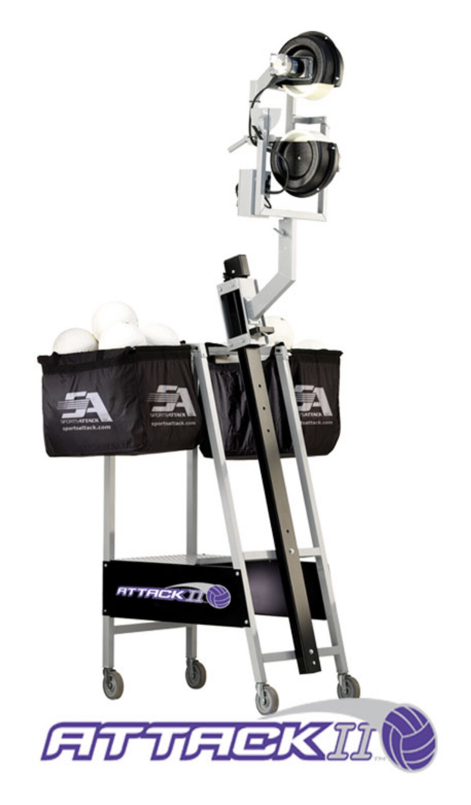 Attack 2 volleyball pitching machine by sports attack | eBay