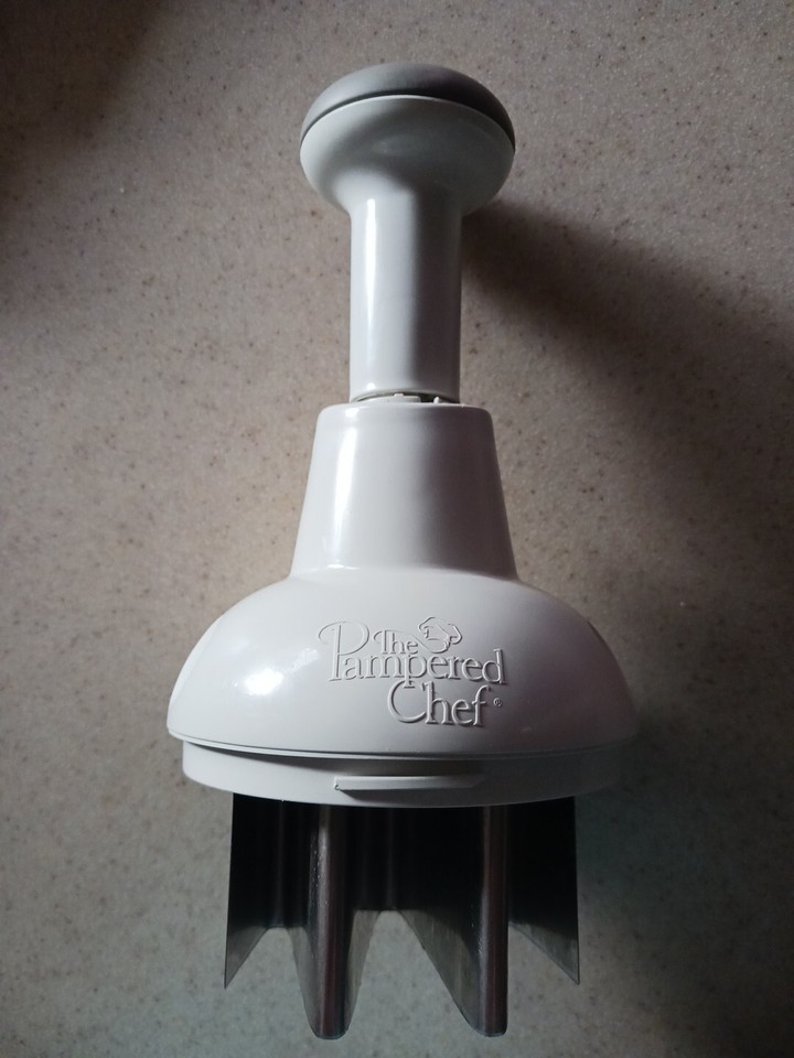 Pampered Chef Food Chopper Replacement Part Rotating Blades/Handle Only ...