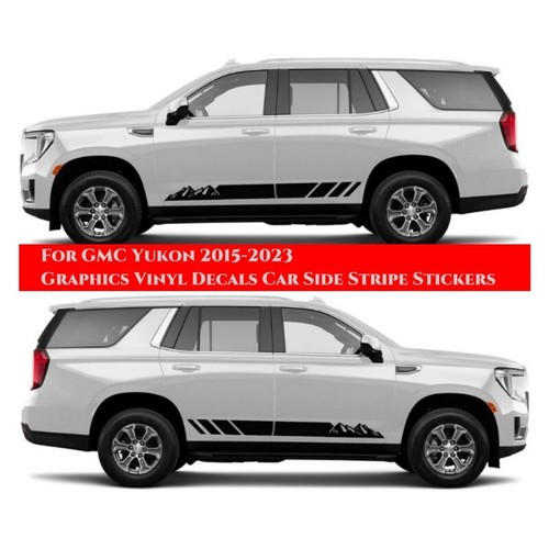For GMC Yukon 2015-2023 Graphics Vinyl Decals Car Side Stripe Stickers ...