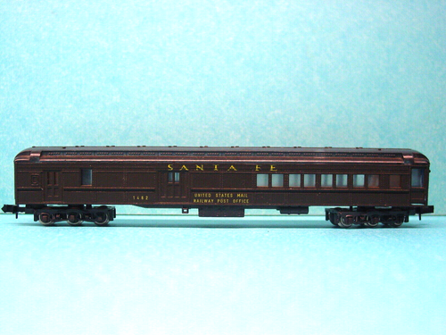 N Scale Lima Santa Fe United States Mail Railway Post Office Passenger ...