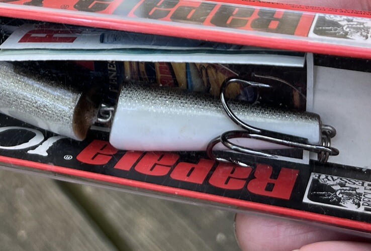 RAPALA J-13 S JOINTED MINNOW LURE CRANKBAIT Abachi Wood New in Box Made ...