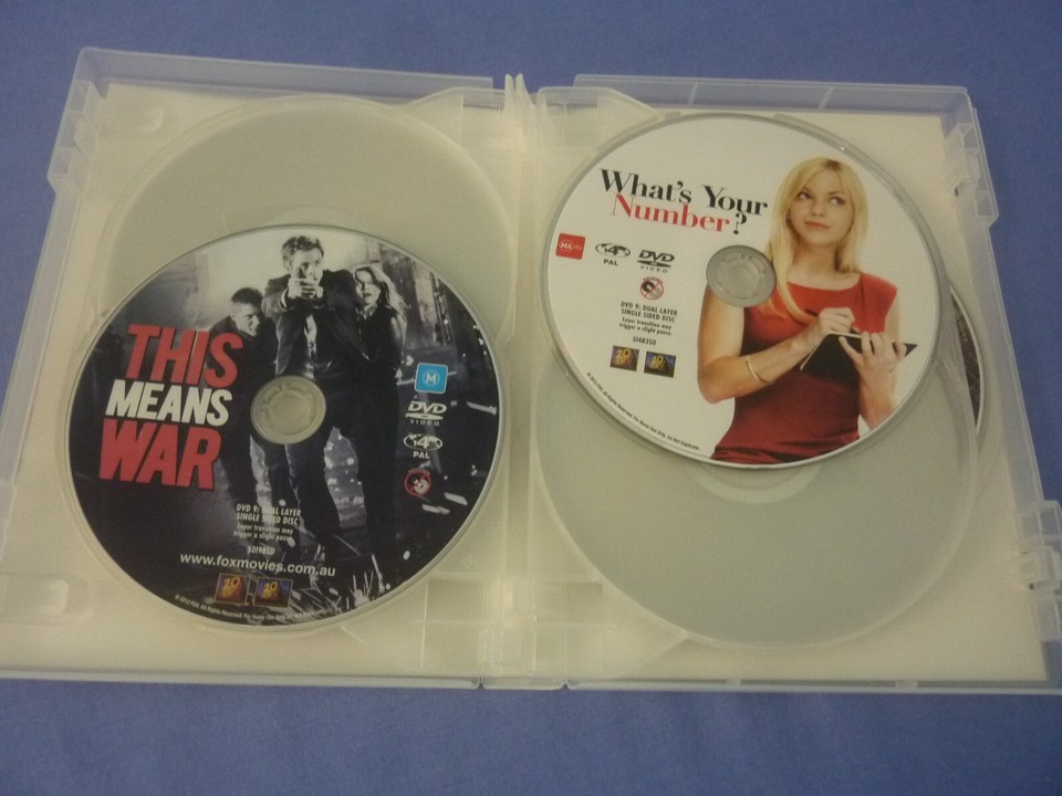 Girls' Night In DVD 5Movies Boxset Descendants Heat This Means War Zoo ...