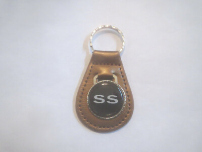 CHEVROLET CHEVELLE CAMARO MONTE CARLO IMPALA NOVA SS LEATHER KEYCHAIN ...