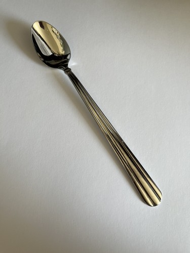 Unity Oneida Community Stainless flatware Iced Tea Spoon glossy 1994 | eBay