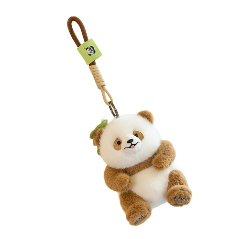 Lovely Panda Keychain Charm Pendant Creative Accessory for Bags and ...