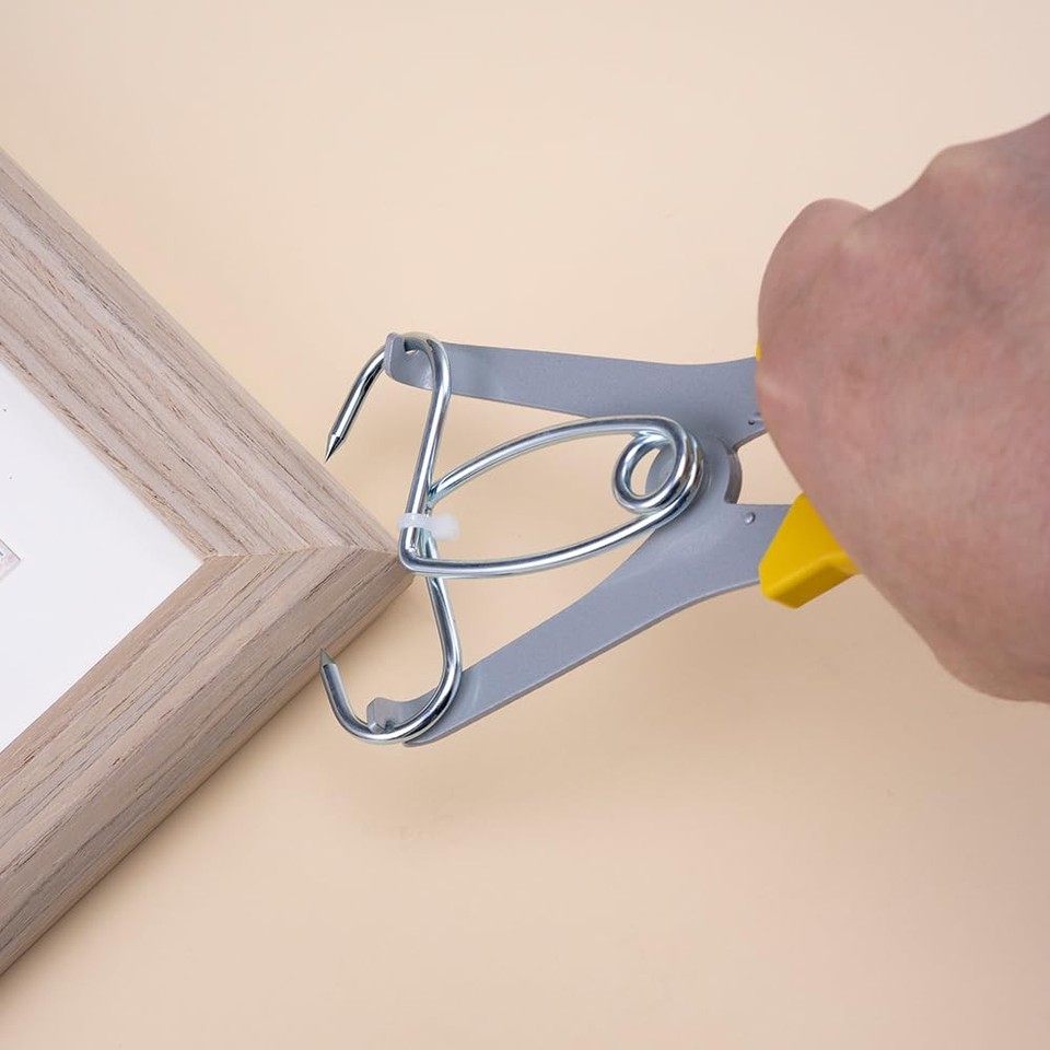 Miter Spring Pliers and 16 Miter Clamps use for Wood Trim,Moldings ...