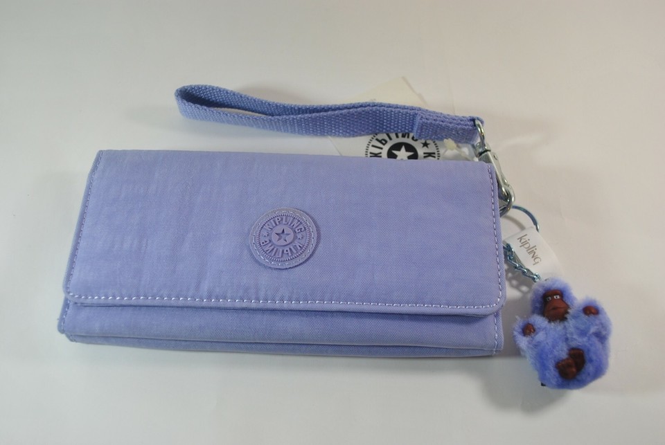 New With Tag Kipling RUBI Large Wallet / Wristlet with Furry Monkey | eBay