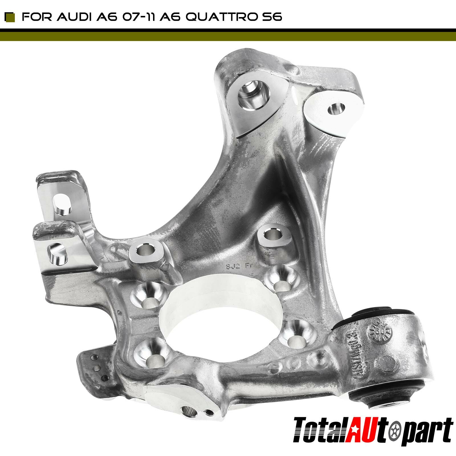 Steering Knuckle for Audi A6 Base 2007-2011 V6 3.2L 4F0505434F Rear ...