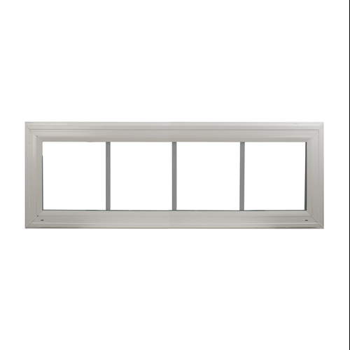 Double Pane Transom Window 48" x 12", Florida Approve Vinyl Argon Gas ...