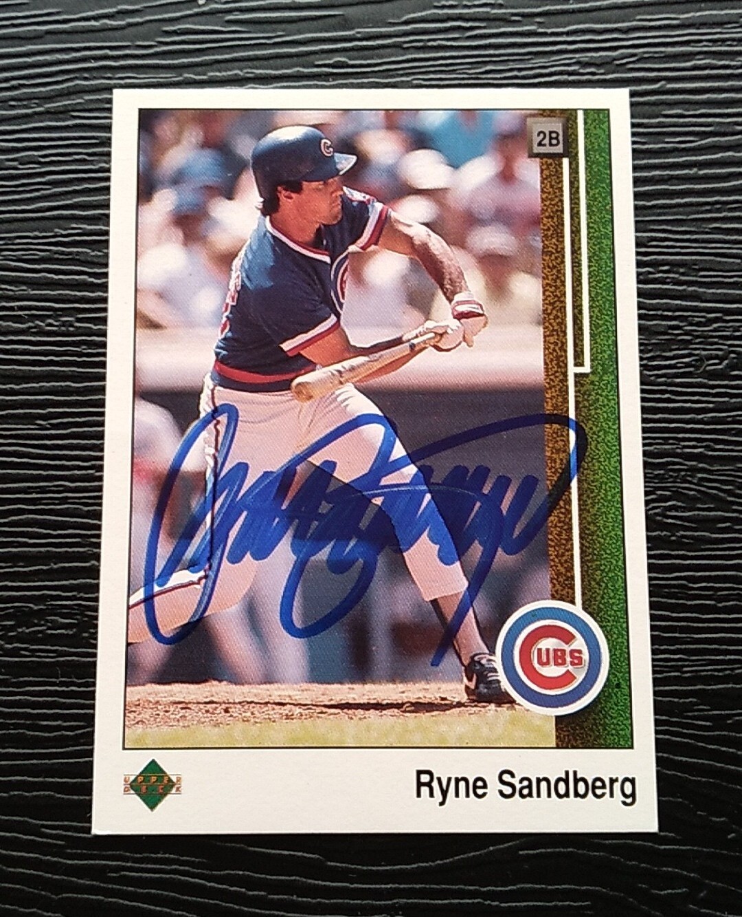 Ryne Sandberg Autographed Memorabilia | Signed Photo, Jersey ...