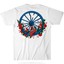GRATEFUL DEAD-BERTHA WHEEL & ROSES-SYF-2 Sided T-SHIRT S-M-L-XL-XXL ...