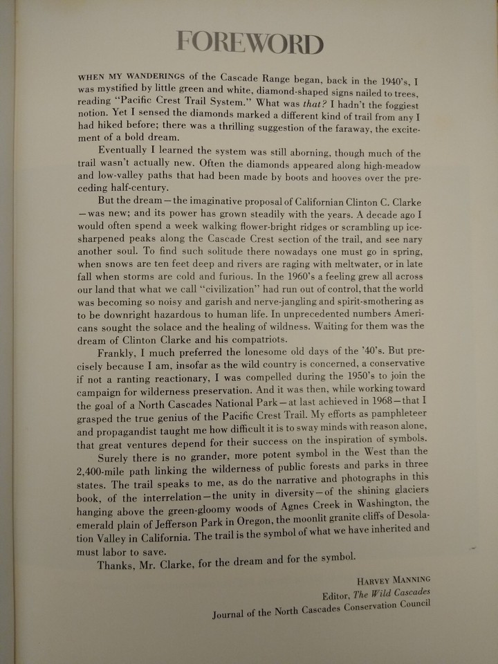 The Pacific Crest Trail by William R. Gray National Geographic Society ...