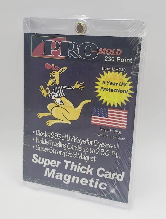 Pro-Mold Magnetic One-Touch Trading Card Holder 230pt Super Thick ...
