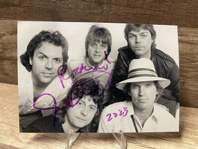 Jim Peterik Survivor Eye of the Tiger Hand Signed 4x6 Photo TC46-1608 ...