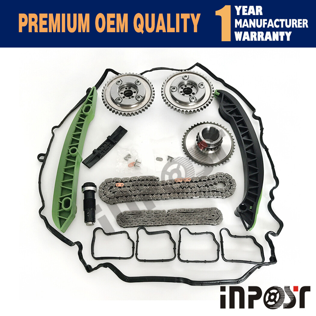 Timing Chain Kit for Mercedes M271 Camshaft Adjuster Gears 1.8L C250 ...