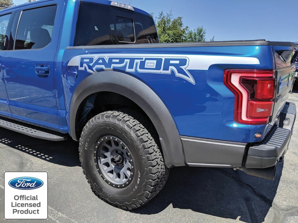 2020 Ford Raptor Factory Style Bed Graphics Vinyl Decals Stickers Set ...