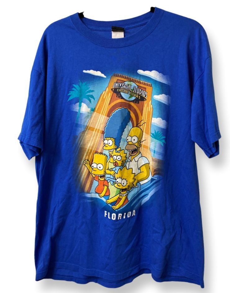 Universal Studios The Simpsons on Rollercoaster T Shi… - Gem