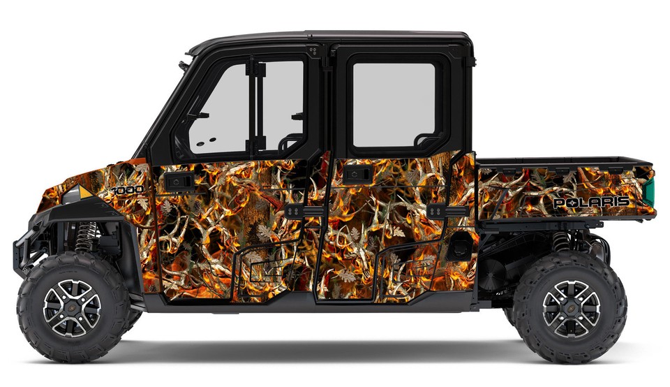 Polaris Ranger 4 HD 1000 Design Geneses Decal Graphic Kit Wraps UTV ...