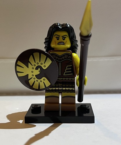 Lego Minifigures - Series 10 - Warrior Woman - Lego mini figure with ...