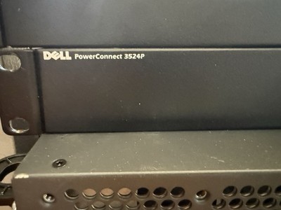 Dell PowerConnect 3524P Managed 24 Port Gigabit PoE Switch TESTED WORKS ...