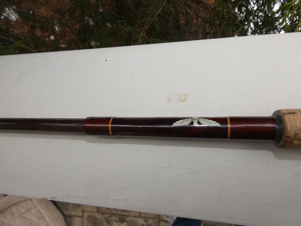 RARE FENWICK HMG IRON HAWK GRAPHITE FLIPPIN STIK H775-2 7 1/2 FT 1 PC ...