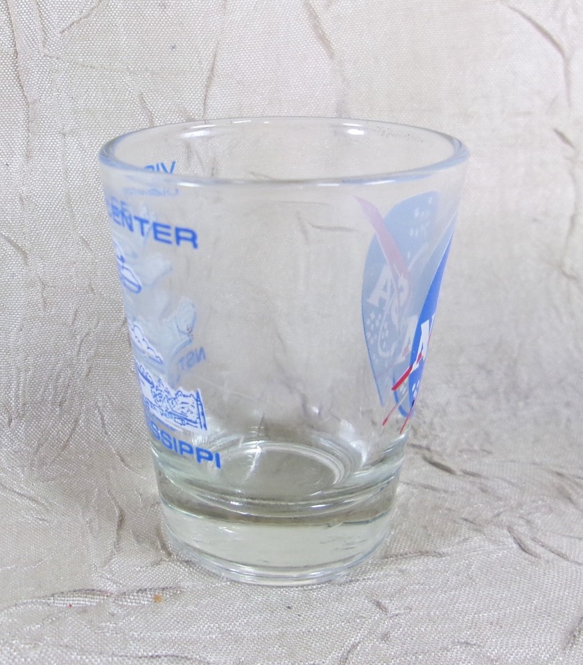 NASA National Space Tech Lab Visitor Center Shot Glass Stennis Space ...