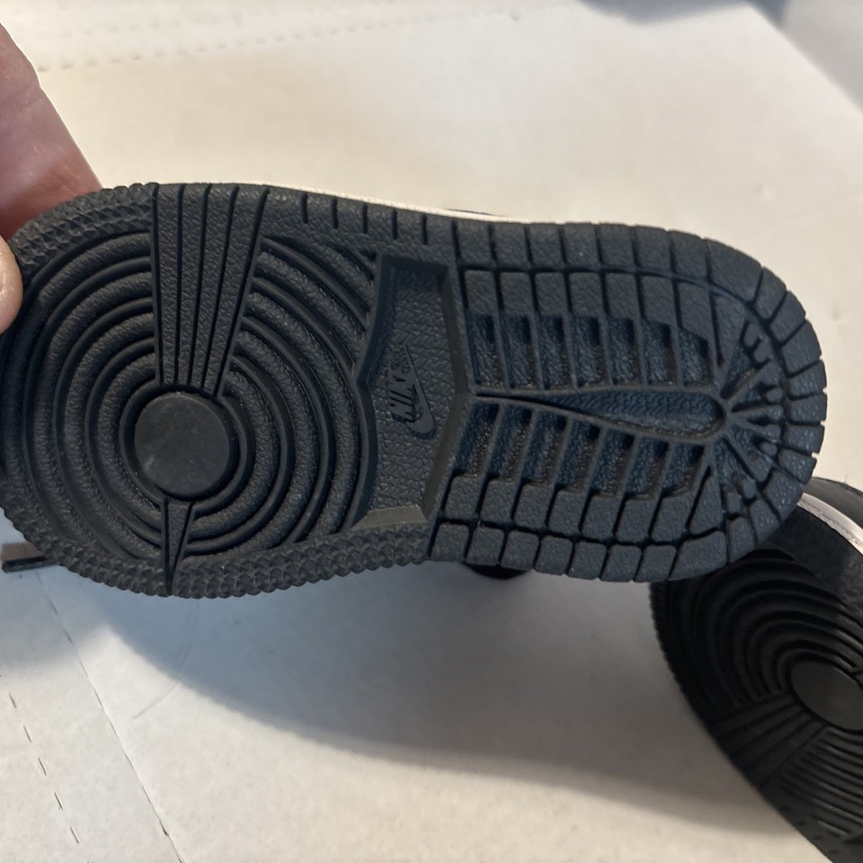 Nike Air Jordan 2 Mid Blue/Black White TD Size 4C 640735-077 Toddler | eBay